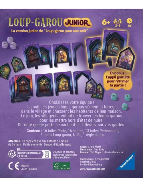 Loup Garou Junior - Jeux de société - Ludum.fr