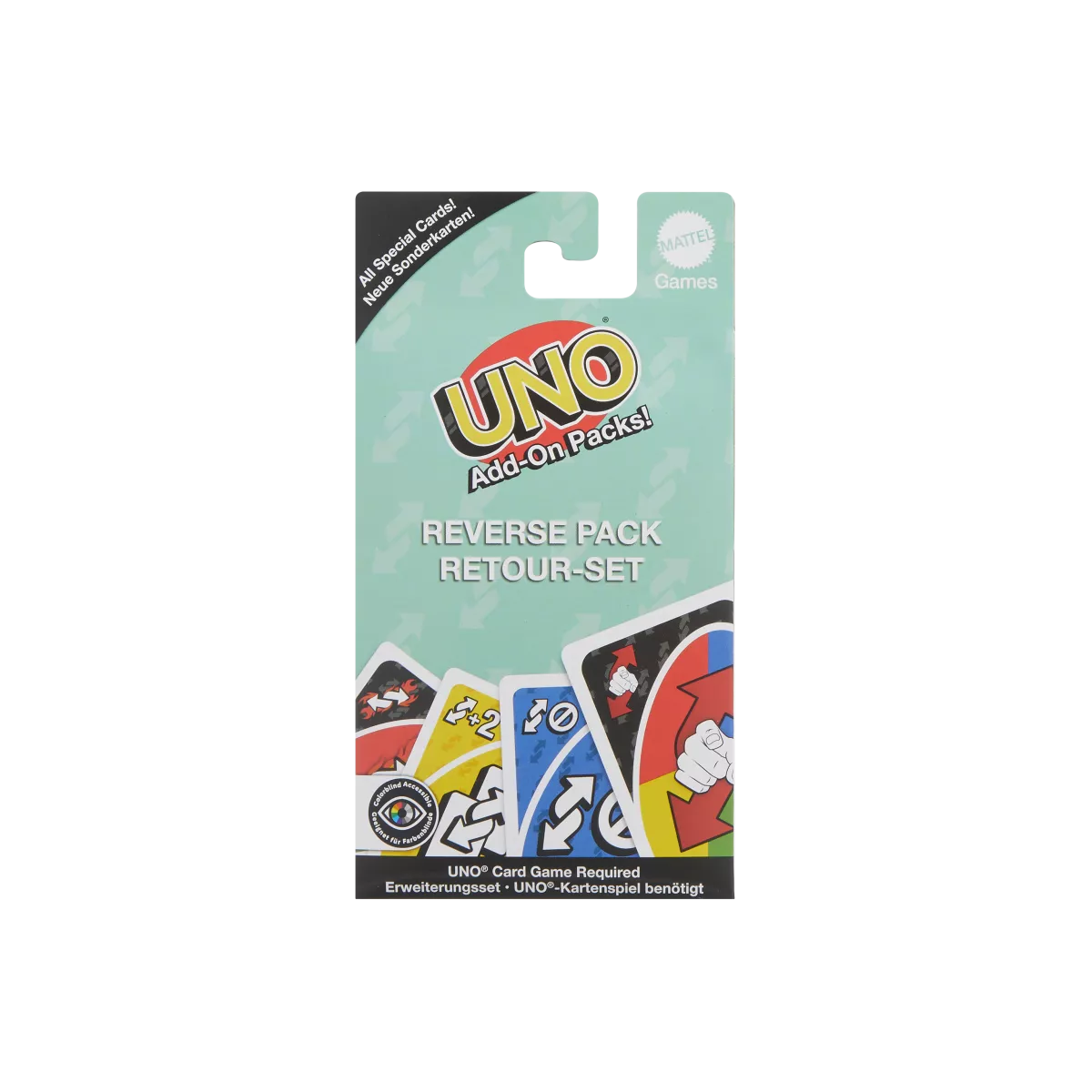 Uno : Reverse Pack - Extension - Ludum.fr