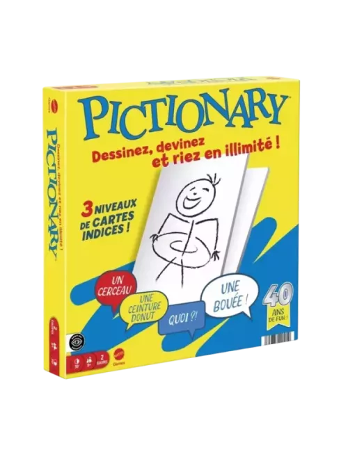 Pictionary - Jeu de société - Mattel - Ludum.fr